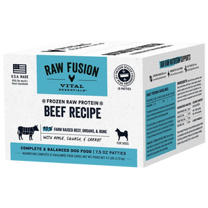VITAL ESSENTIALS Fusion Raw Frozen Dog Food 4.7 LB