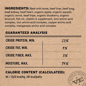VITAL ESSENTIALS Fusion Raw Frozen Dog Food 4.7 LB