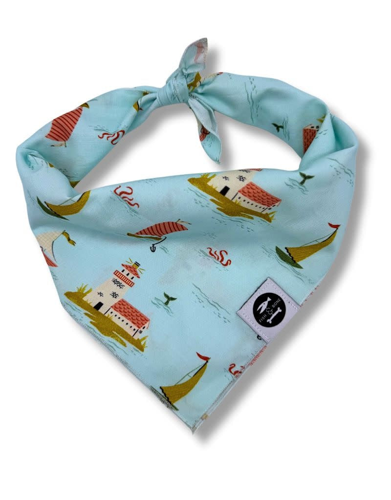 FISH & BONE Bandana Seafarer